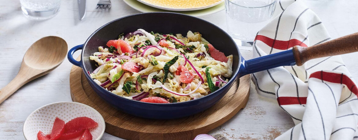 Wirsing mit Grapefruit - Rezept | LIDL Kochen