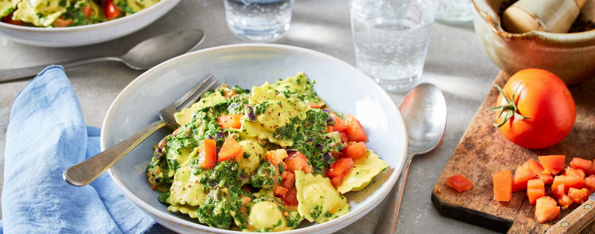 Ricotta Ravioli in Sahnesauce - Rezept | LIDL Kochen