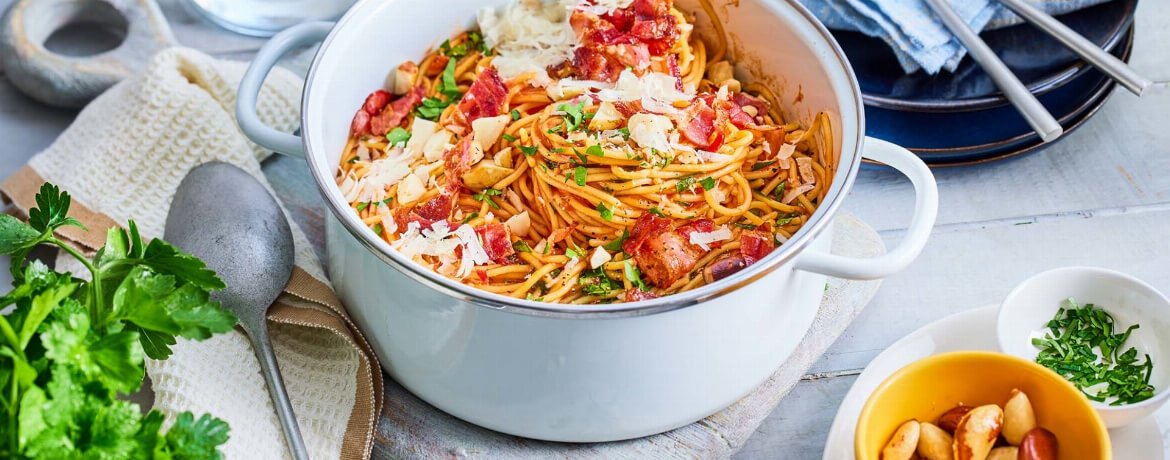 Spaghetti mit BBQ-Tomatensauce - Rezept | LIDL Kochen
