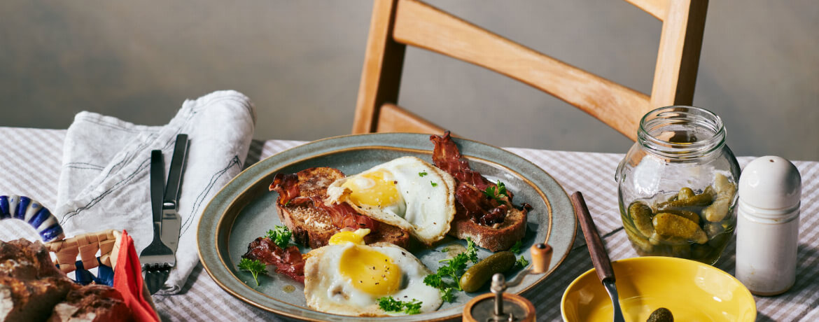 Spiegelei mit Bacon - Rezept | LIDL Kochen