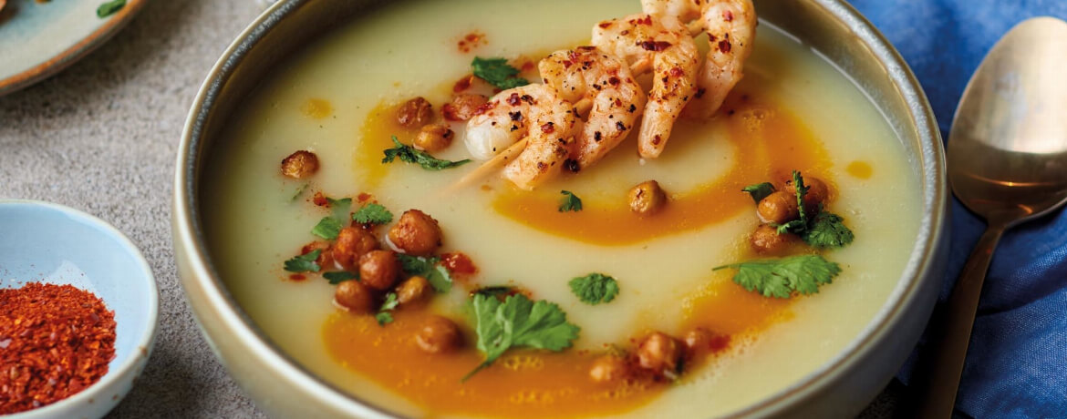 Karotte-Sellerie-Suppe & Garnele - Rezept | LIDL Kochen