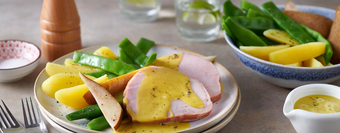 Kasseler mit Kartoffeln & Bohnen - Monsieur Cuisine Rezept
