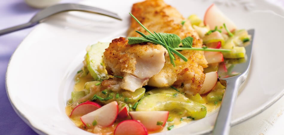 [Schnell & einfach] Seelachs mit Gurkensalat | LIDL Kochen