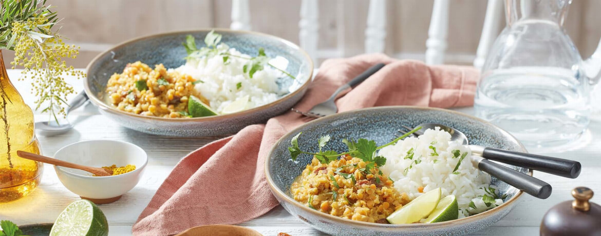 [Schnell & einfach] Linsen-Dal mit Reis | LIDL Kochen