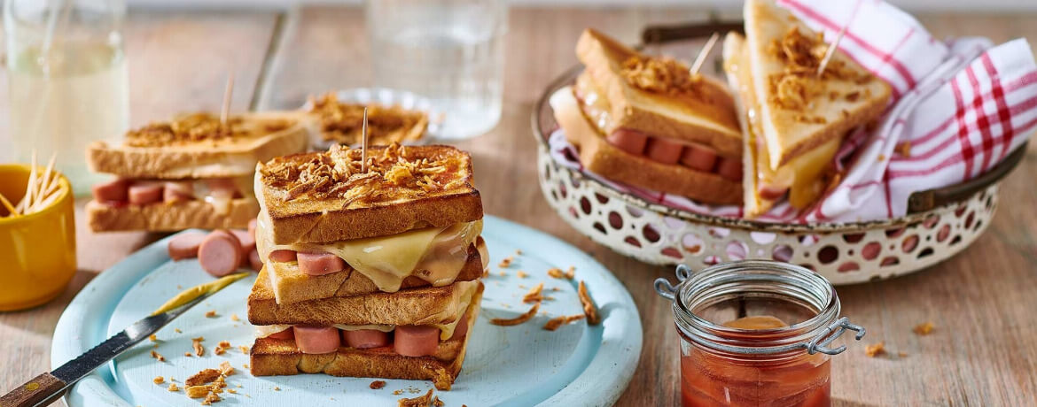 [Schnell & einfach] Wiener-Würstchen-Sandwich | LIDL Kochen