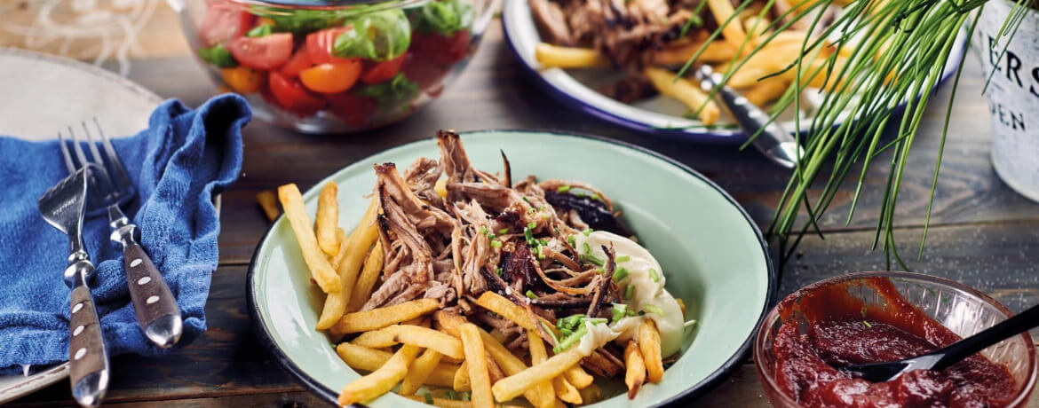 Pulled Pork mit Pommes - Rezept | LIDL Kochen