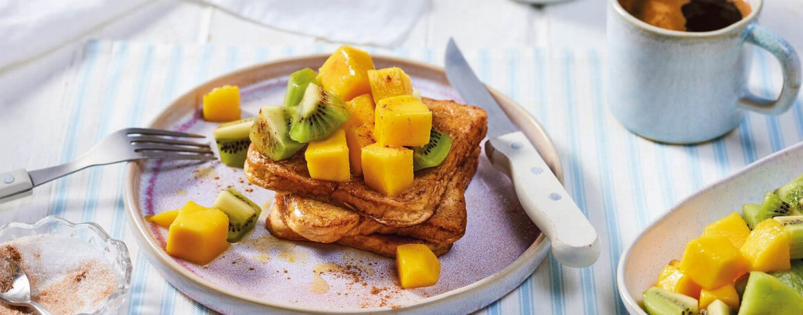 Toast mit Obst - Rezept | LIDL Kochen