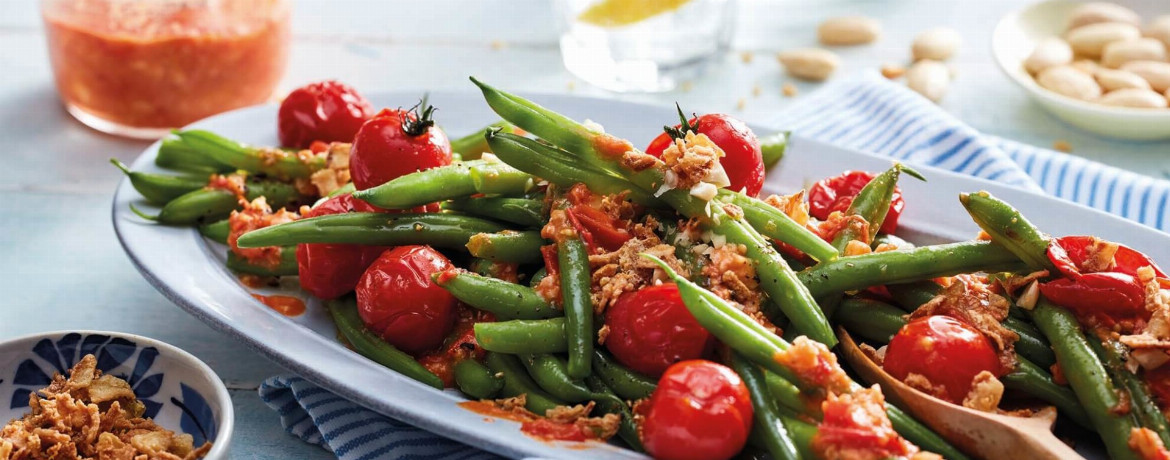 Buschbohnen mit Tomatenpesto - Rezept | LIDL Kochen