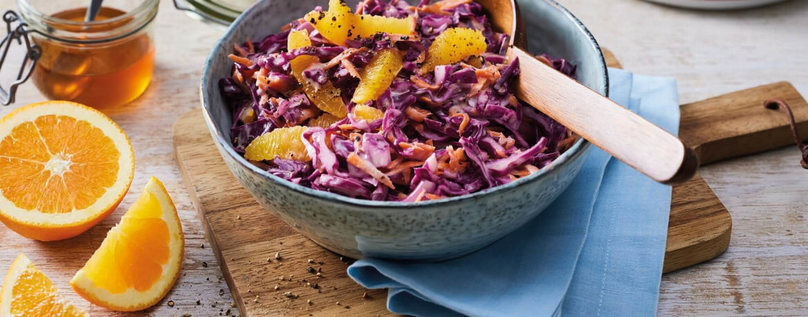 Rotkohl-Slaw mit Orange - Rezept | LIDL Kochen