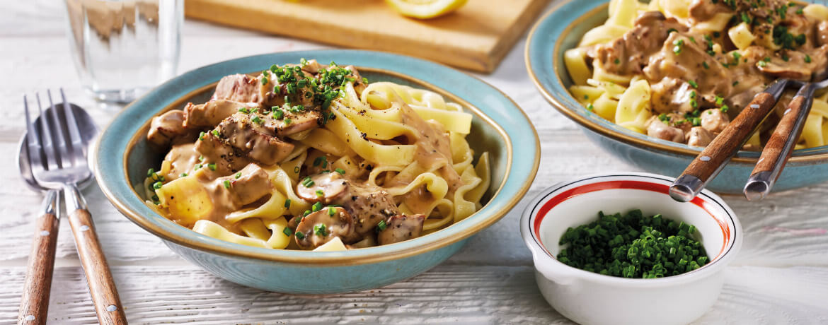 Kalbsragout mit Bandnudeln - Rezept | LIDL Kochen