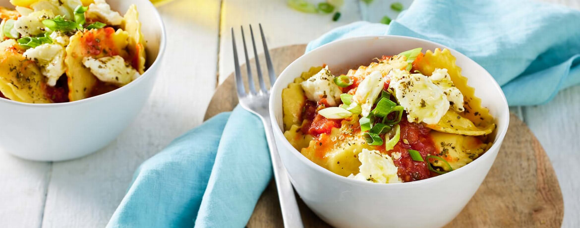 Ravioli Tomaten-Sugo Mozzarella - Rezept | LIDL Kochen