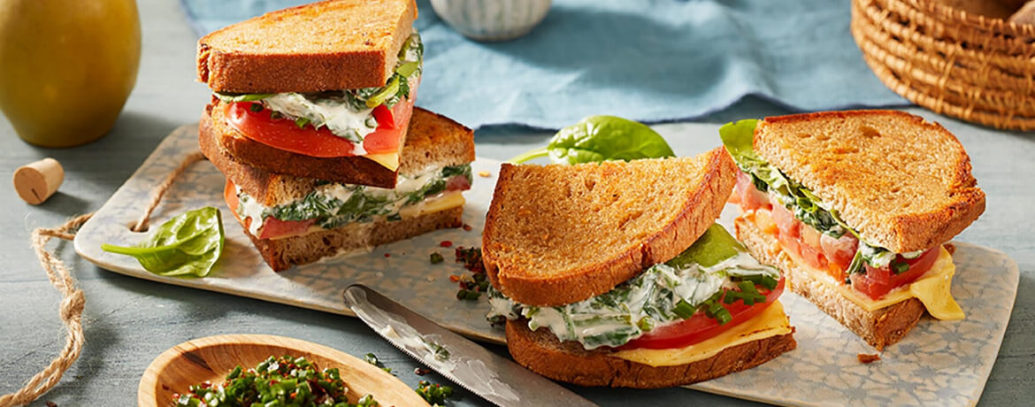 Veganes Sandwich - Rezept | LIDL Kochen