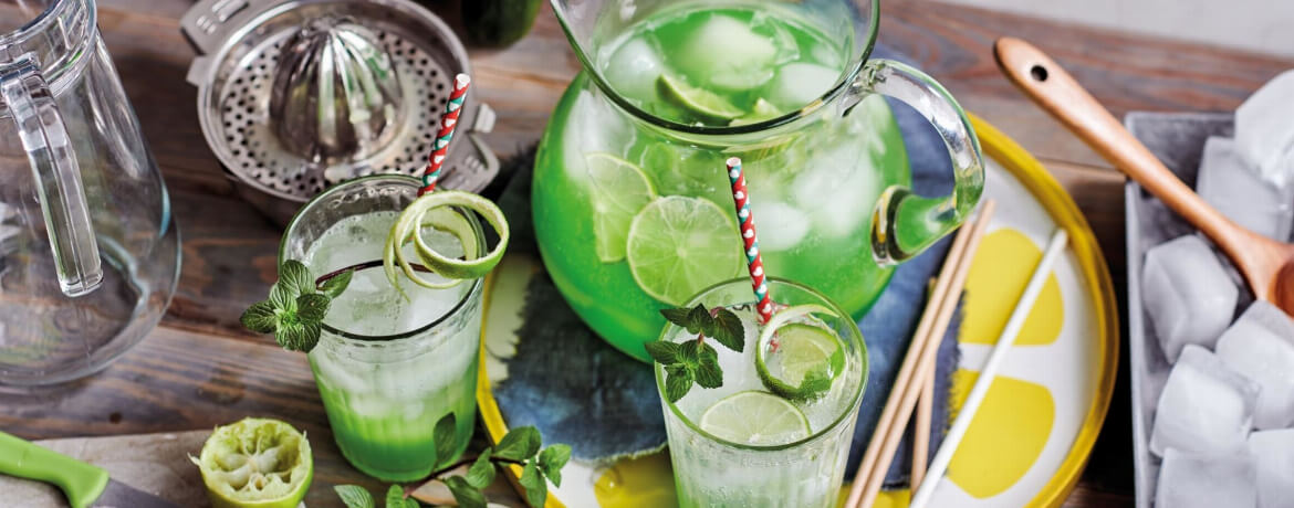 Gurken-Limette-Limonade mit Minze - Rezept | LIDL Kochen