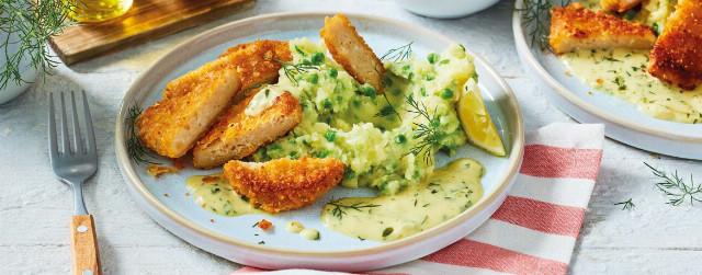 Vegane Mini-Schnitzel in Kräutersauce - Rezept | LIDL Kochen