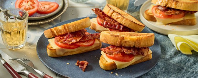 Knusprige Bacon-Gouda-Sandwiches - Rezept | LIDL Kochen