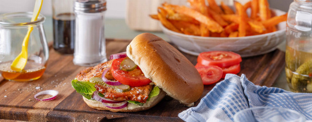 Schnelle Schnitzelburger aus der Heißluftfritteuse - Rezept | LIDL Kochen
