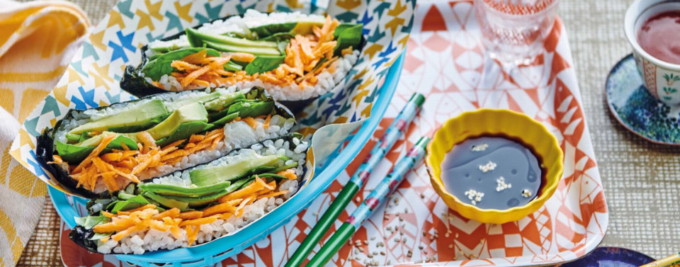 Veganes Sushi Sandwich - Rezept | LIDL Kochen