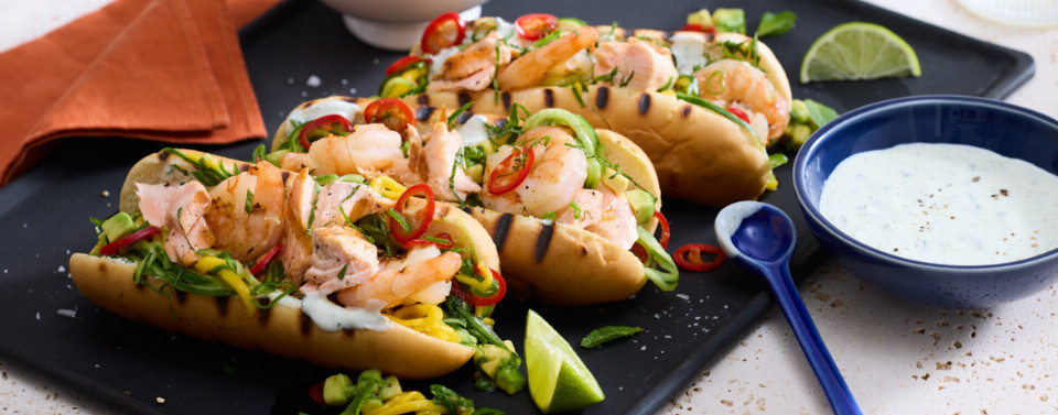 Fisch-Hot-Dogs mit Lachs - Rezept | LIDL Kochen