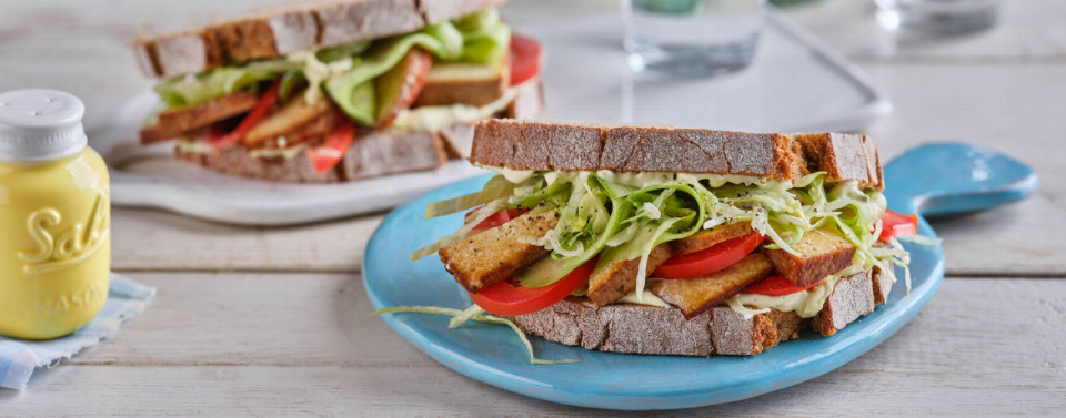 Veganer Club Sandwich - Rezept | LIDL Kochen