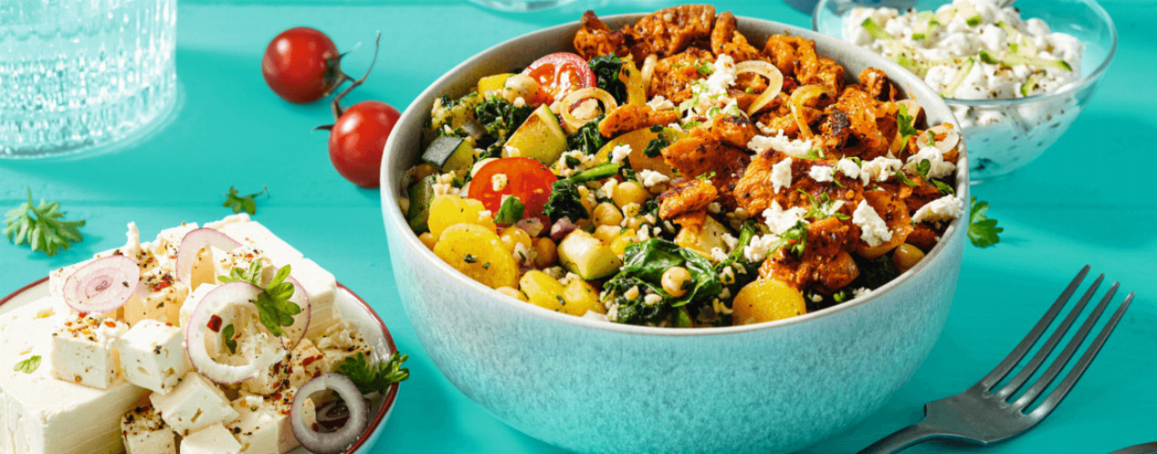 Vegane Gyros Bowl mit Bulgur - Rezept | LIDL Kochen