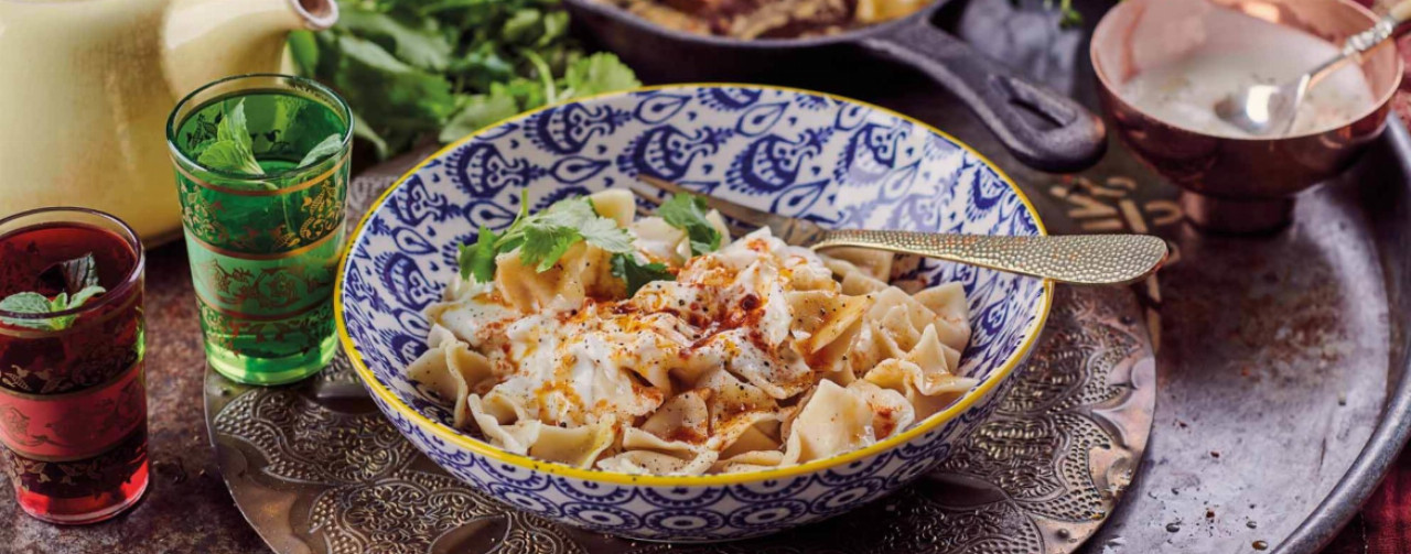 Manti mit Joghurt & Paprikasauce - Rezept | LIDL Kochen