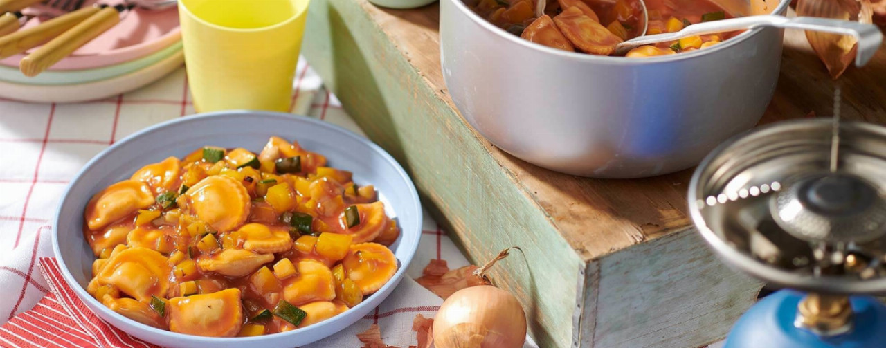 Dosenravioli zum Campen - Rezept | LIDL Kochen