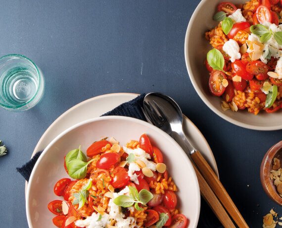 [Schnell & einfach] Risotto alla Caprese mit Mandeln | LIDL Kochen