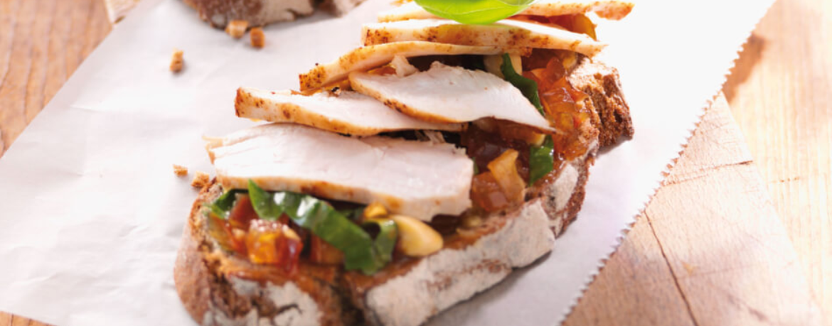 [Schnell & einfach] Hähnchen-Sandwich mit Apfel-Senf-Chutney | LIDL Kochen
