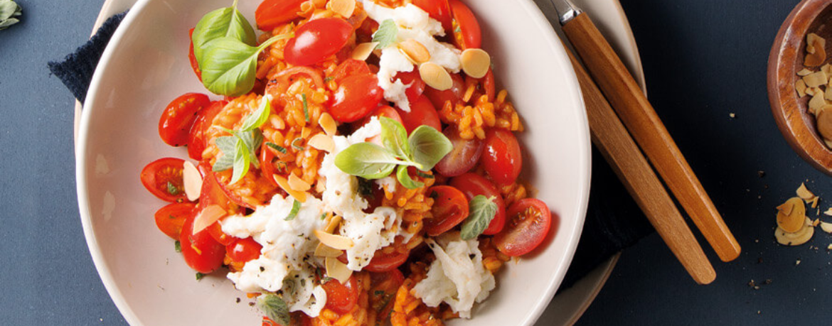 [Schnell & einfach] Risotto alla Caprese mit Mandeln | LIDL Kochen
